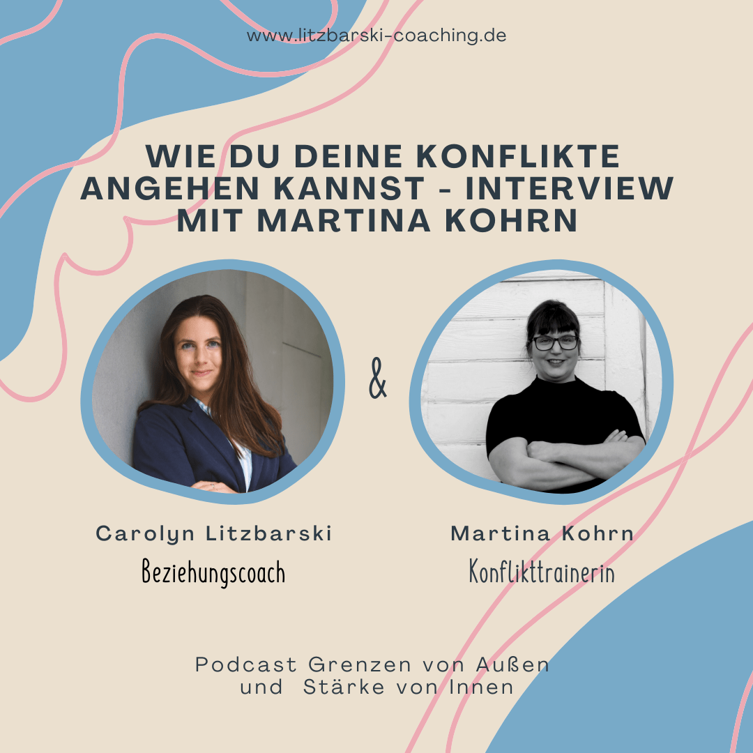 Wie du deine Konflikte angehen kannst - Interview mit Martina Kohrn